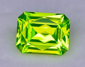 Precision Cut - 50.41ct LAB Lumo Garnet Luag - Lutetium Aluminum Garnet ...