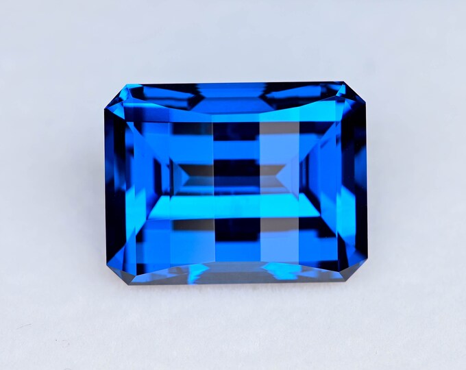 Precision Cut - 13.19ct LAB Blue Spinel (pixel Cut) - Etsy