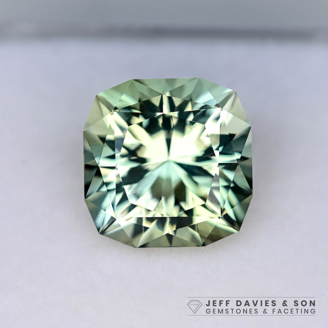 Natural 11.59ct Precision Cut Praisolite Brazil - Etsy
