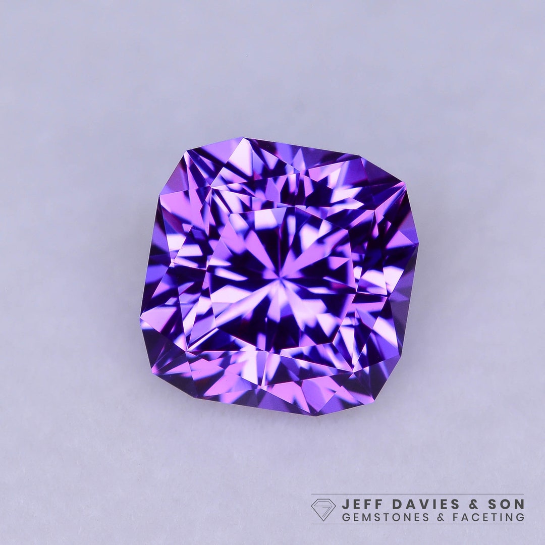 Precision Cut - 3.61ct LAB Purple Sapphire - Pulled Czochralski - Etsy