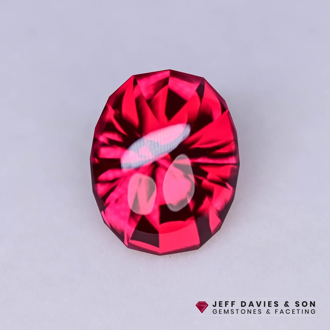 5.68ct LAB Bright Red Ruby (buff Top) - Precision Cut With Superior ...