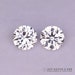 Precision Cut 2.21tcw LAB White Sapphire Bagdasarov HDSM Pair - Etsy