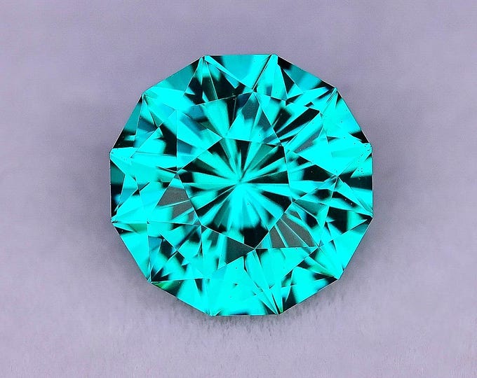 2.93ct LAB Blue Green (paraiba Colour) Garnet YAG – Yttrium Aluminum ...