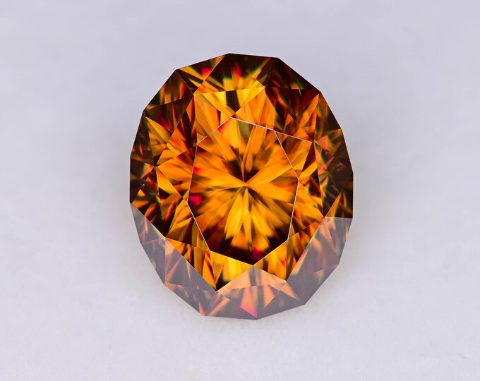 Precision Cut - 5.39ct Lab Rutile - Titanium Dioxide - Etsy