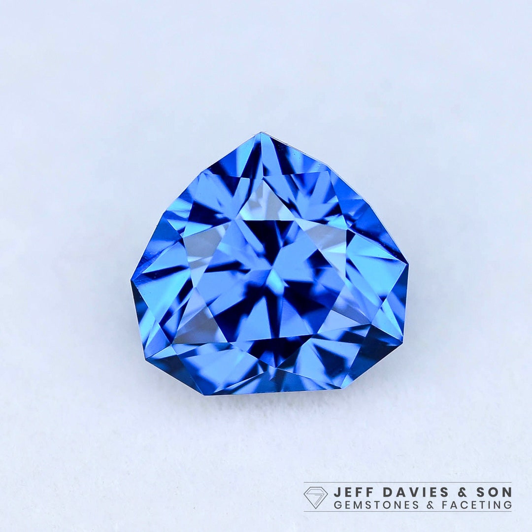 Precision Cut 2.79ct LAB Blue Spinel - Etsy