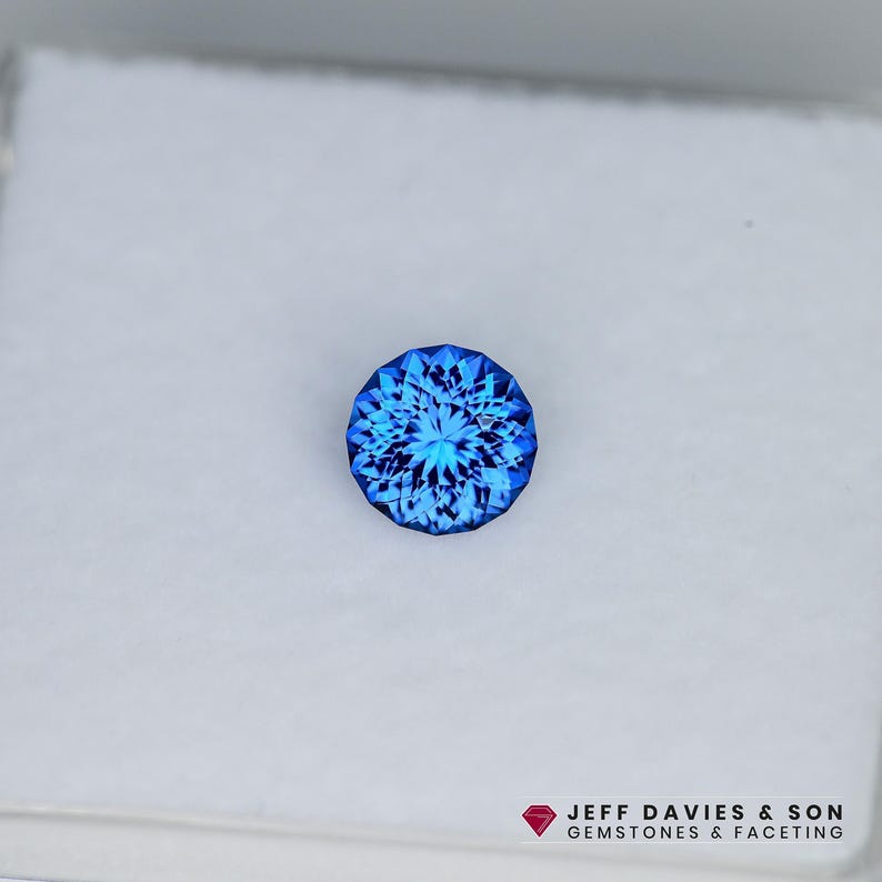 1.68ct Lab-grown Blue Spinel - Precision Cut Gemstone - Etsy UK