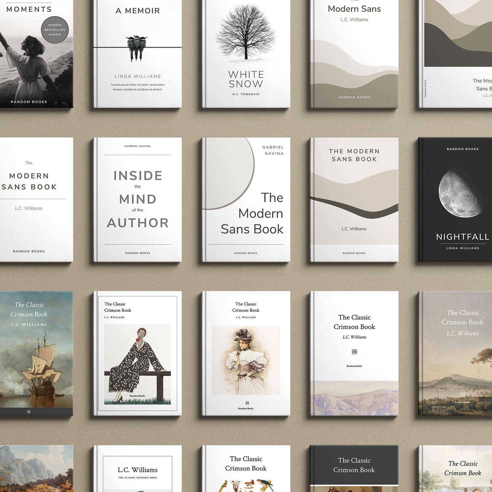 Book Template Bundle | 6 Editable Book Layouts for Authors, Children's ...