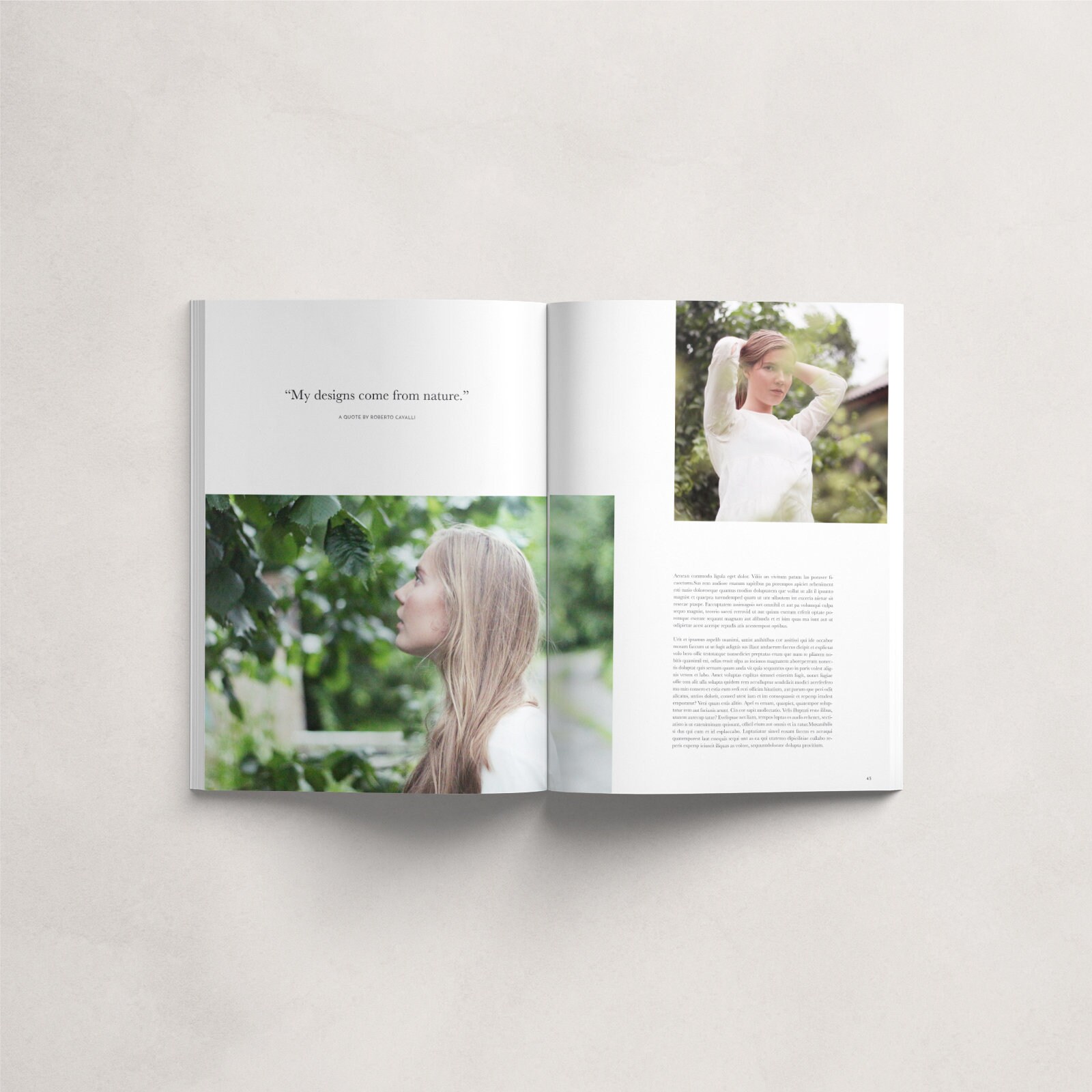 Palm Beach Magazine Template InDesign Template Editable | Etsy