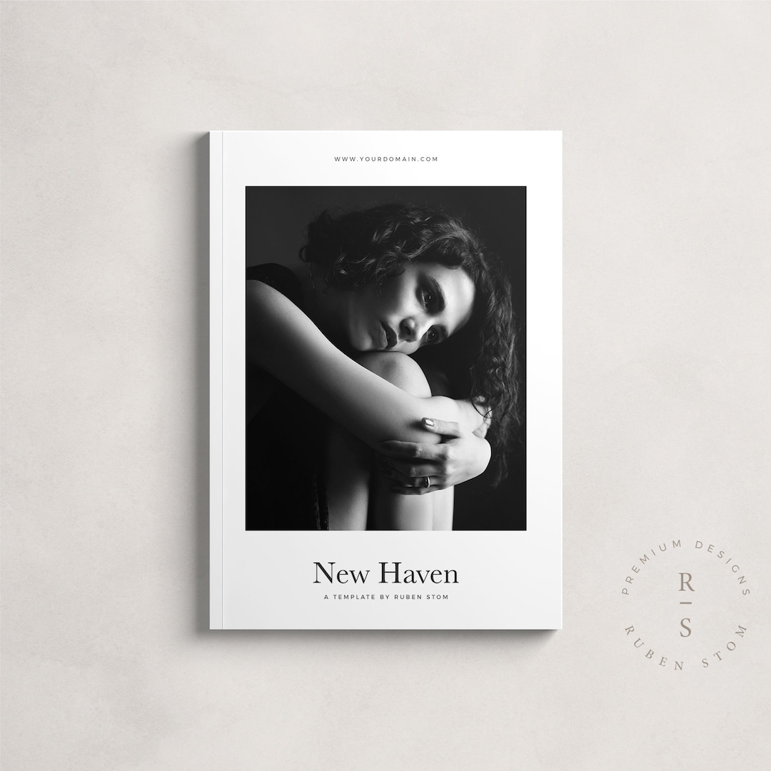 New Haven Lookbook Template, Indesign Template, Ebook Template ...