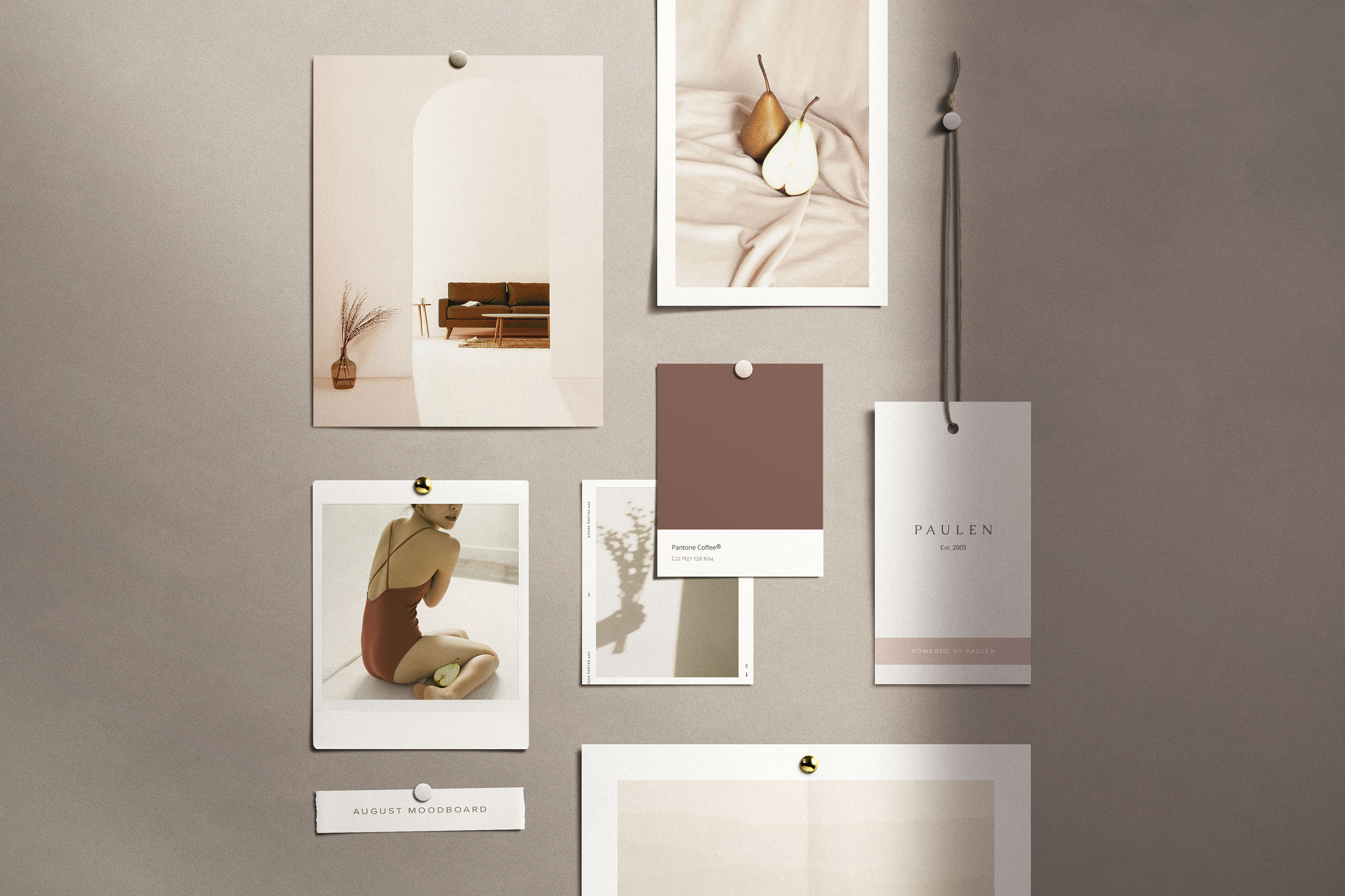 Moodboard Mockup Kit, Realistic Mockups, DIY Templates, Including Pre ...