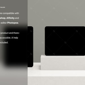 IPad Mockup Scene, Tablet Device in Studio Setting, Easy to Use With ...
