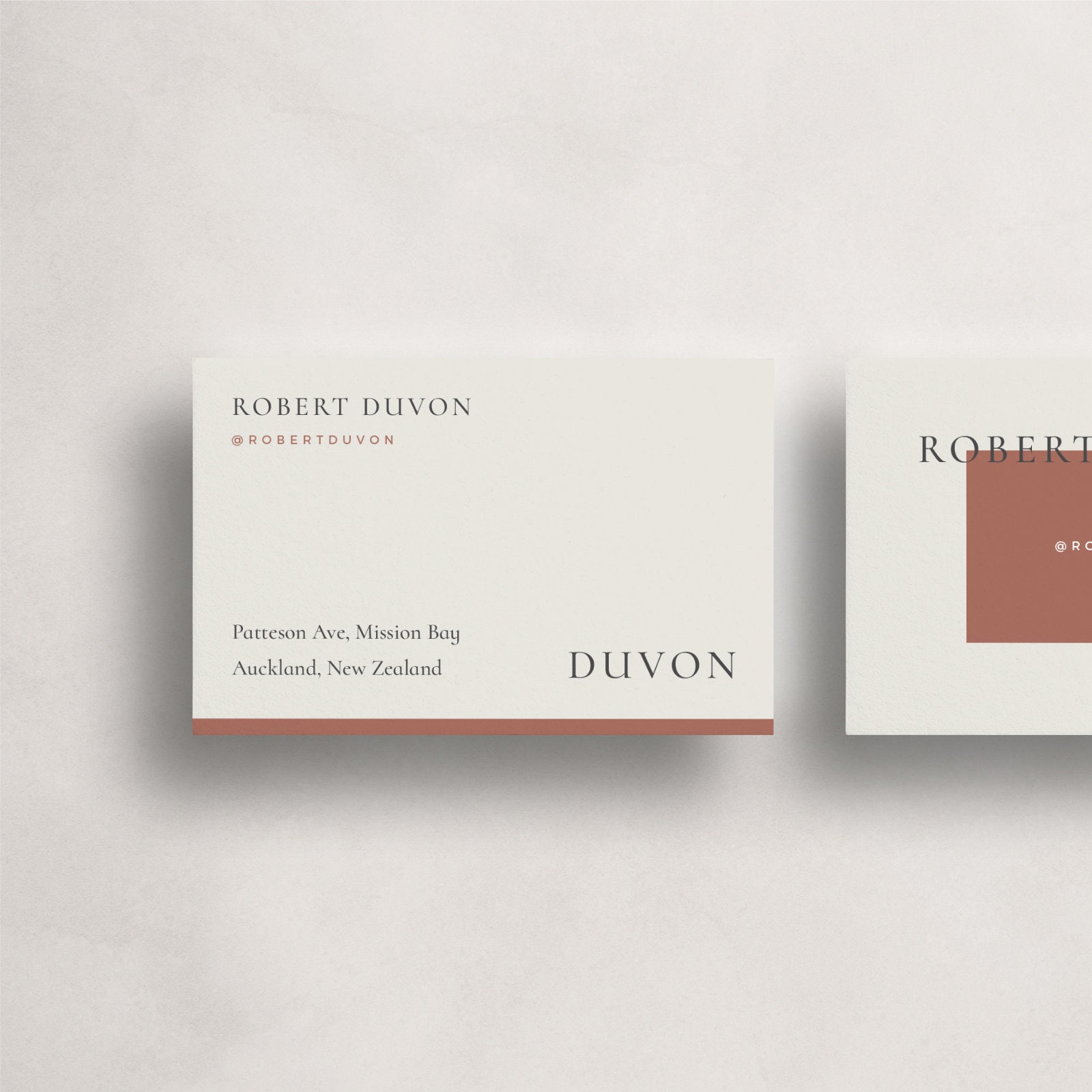 Duvon Business Card Template, Digital Download, Editable Business Cards ...