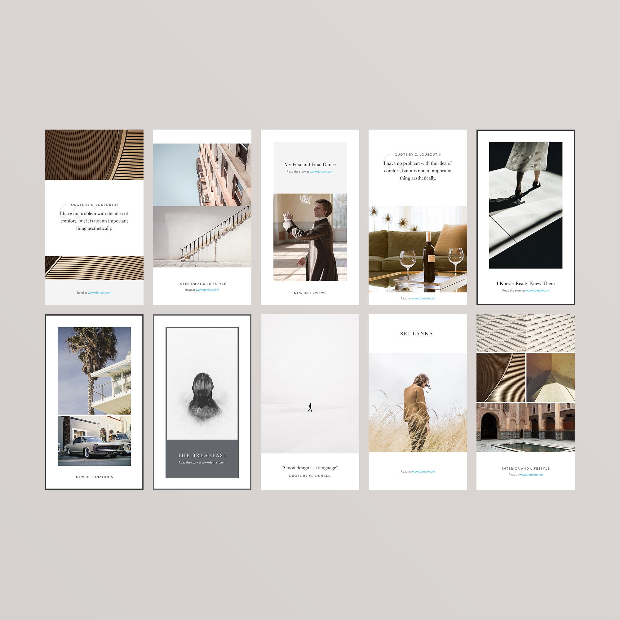 Sri Lanka Instagram Story Templates, 20 Editable Instagram Stories ...
