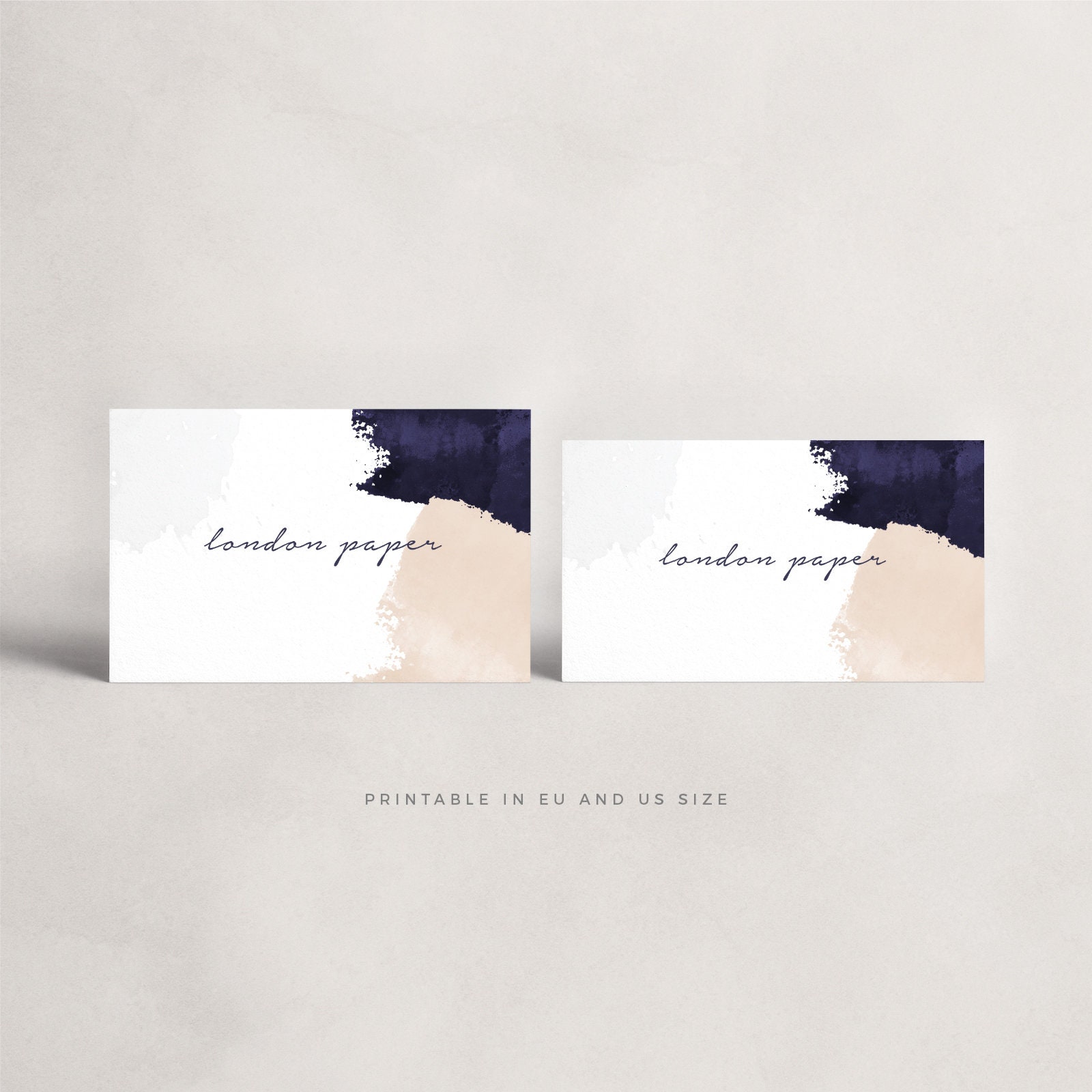 Elliot Business Card Template, Digital Download, Editable Business ...