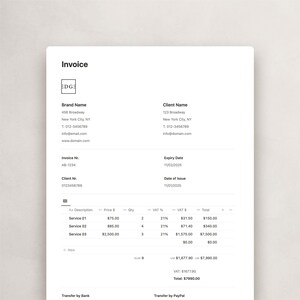 Invoice Template Notion, Receipt Templates, Order Form, Invoices ...