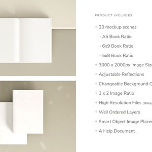 Book Mockup Scene Collection, 20 Unique Mockups, Studio Setting, Easy ...