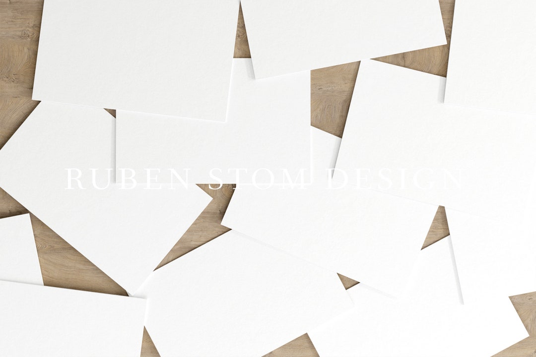Business Card Mockup Scene , Calling Card Mockup in Home Interior, Easy ...