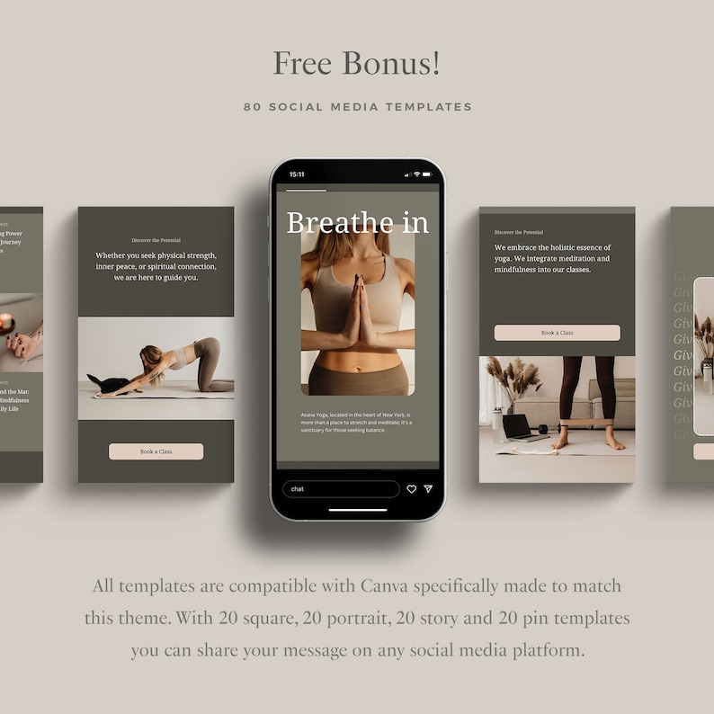 Asana Squarespace Website Theme, Website Template, Clean Minimal ...