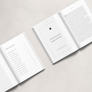 Ashton Book Template, Premade Book Design, Editable Book Template, KDP ...