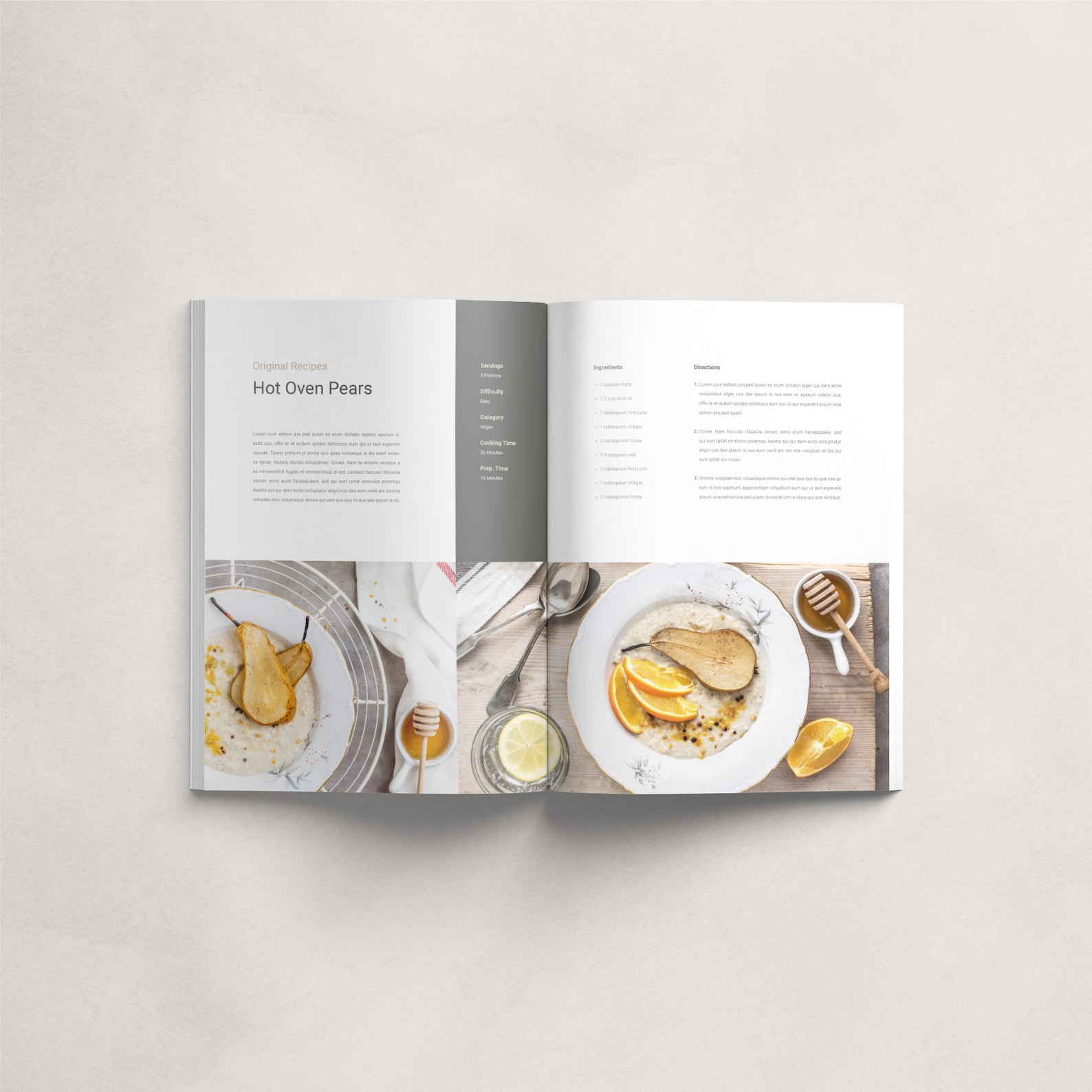 Sicily Recipe Book Cookbook Template Digital Download - Etsy