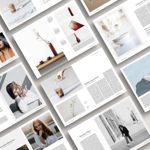 Magazine DUO Pack, Includes New Haven Magazine Template and New York ...