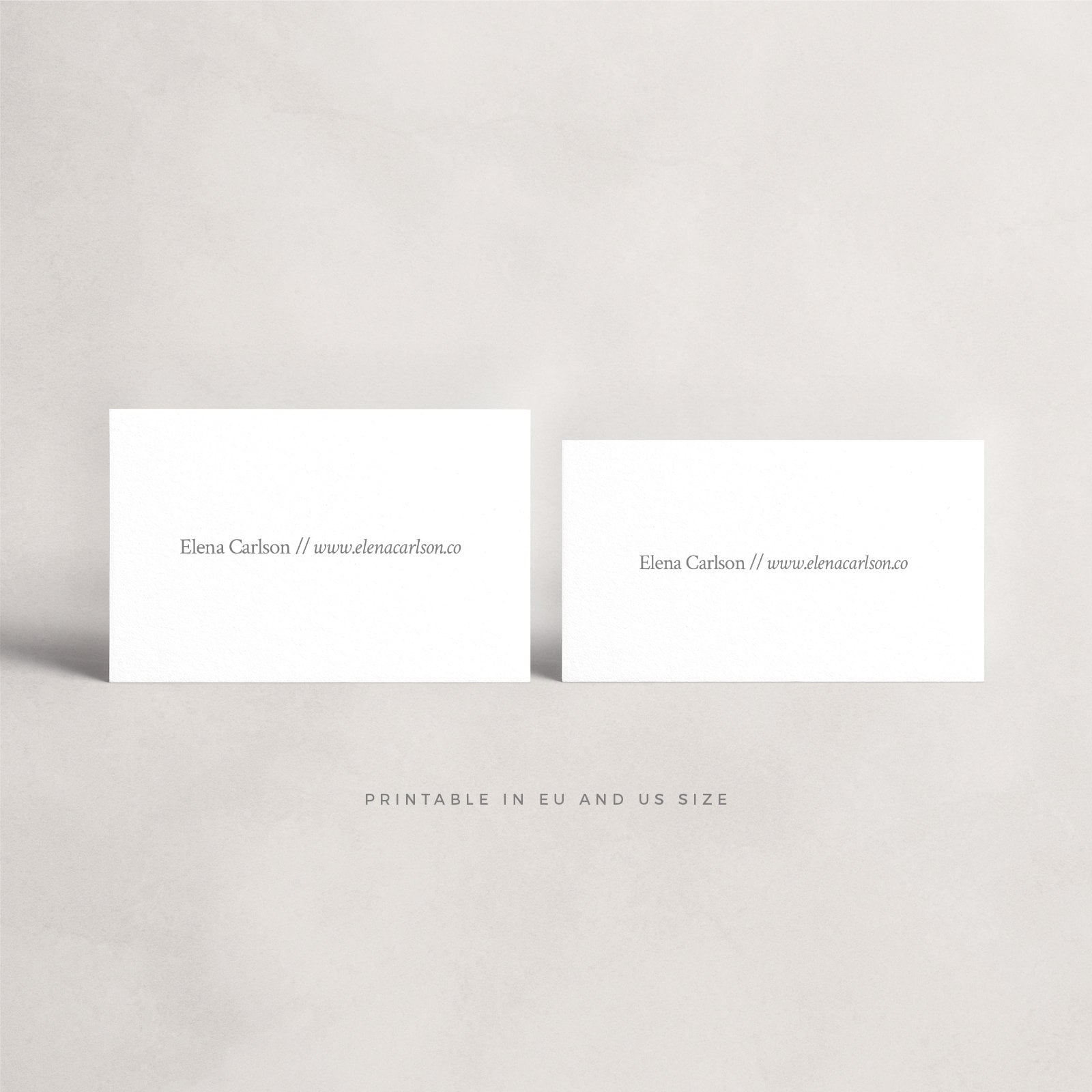Carlson Business Card Template, Digital Download, Editable Business ...