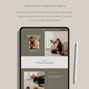 Asana Squarespace Website Theme, Website Template, Clean Minimal ...