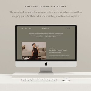 Asana Squarespace Website Theme, Website Template, Clean Minimal ...