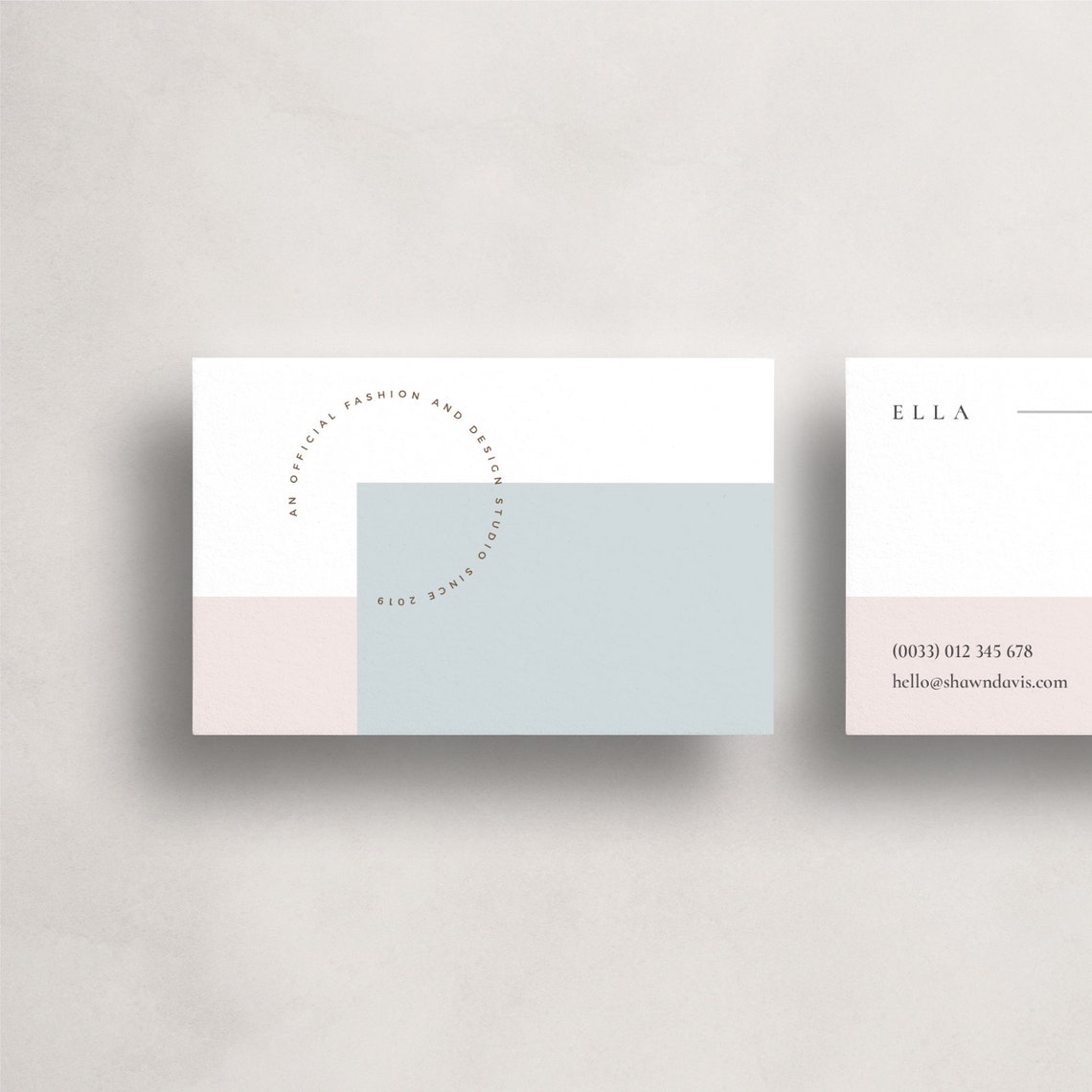 Ella Fine Business Card Template, Digital Download, Editable Business ...
