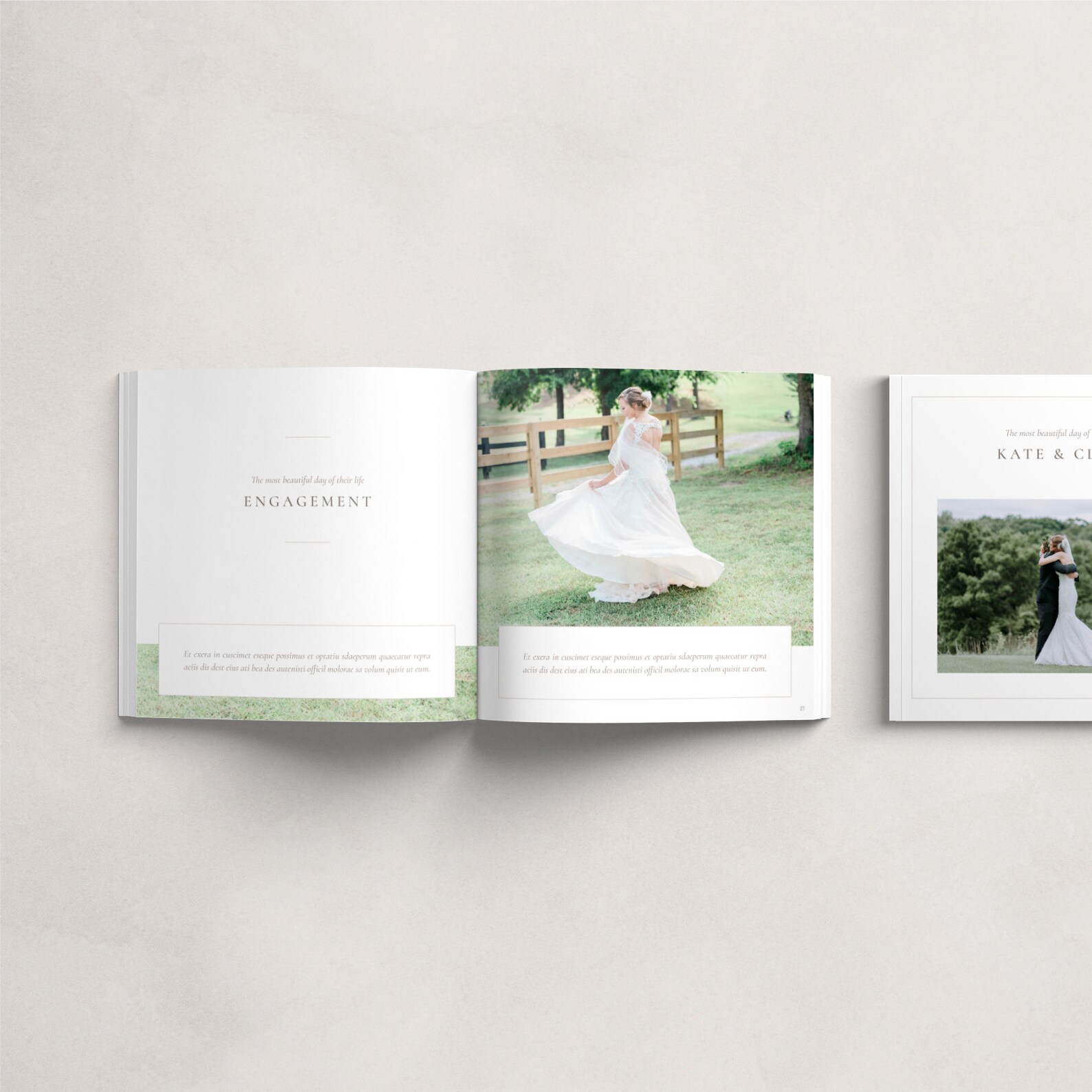 Wedding Photography Magazine Template, Multipurpose Editable Indesign ...