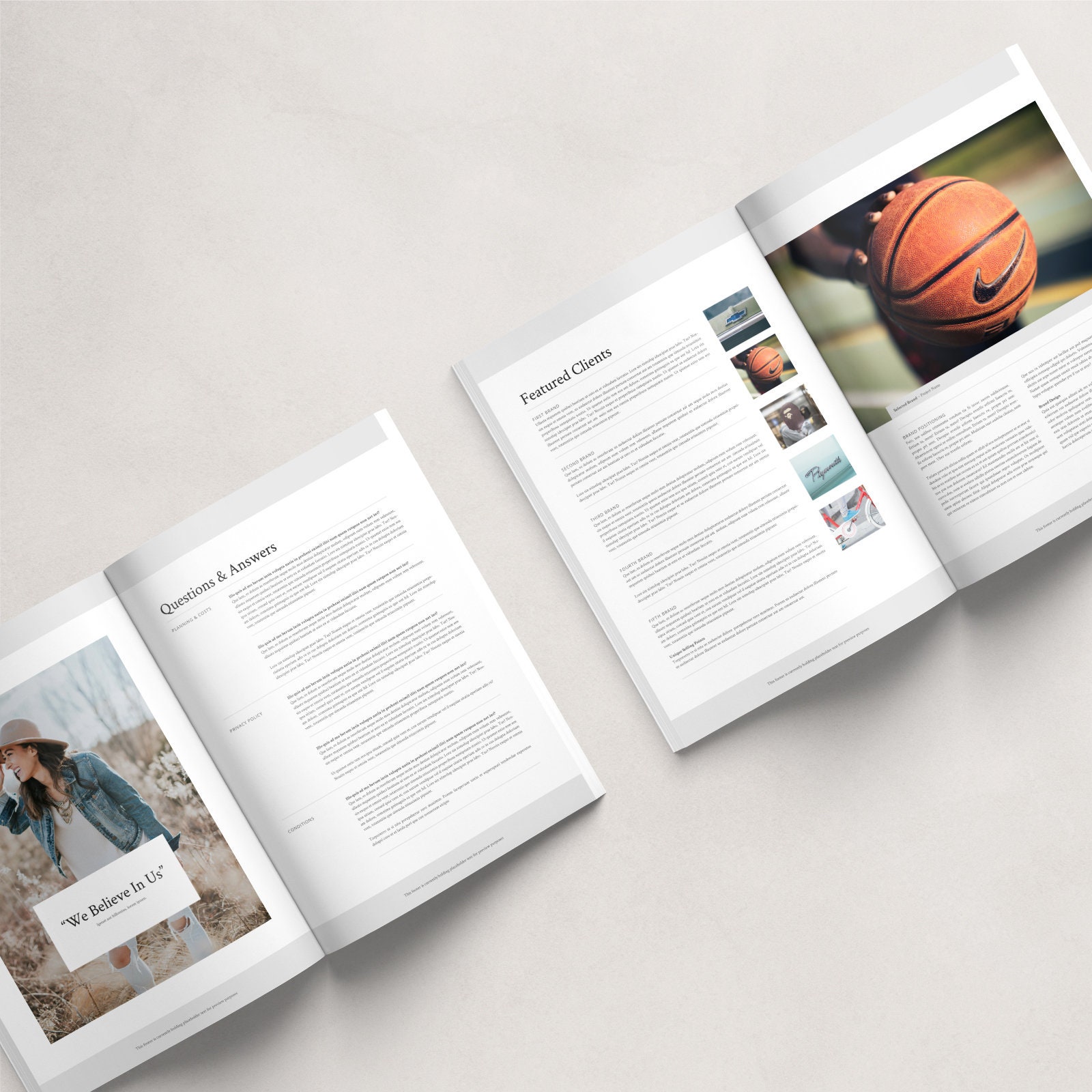 Lana Sand Proposal Pack Complete Proposal Pack Indesign - Etsy