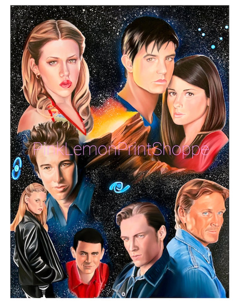 Roswell Art Print Original WB Cast - Etsy