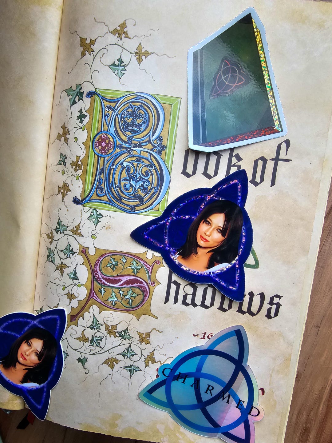 Prue Halliwell Charmed Stickers / Holographic Charmed Triquetra Vinyl ...