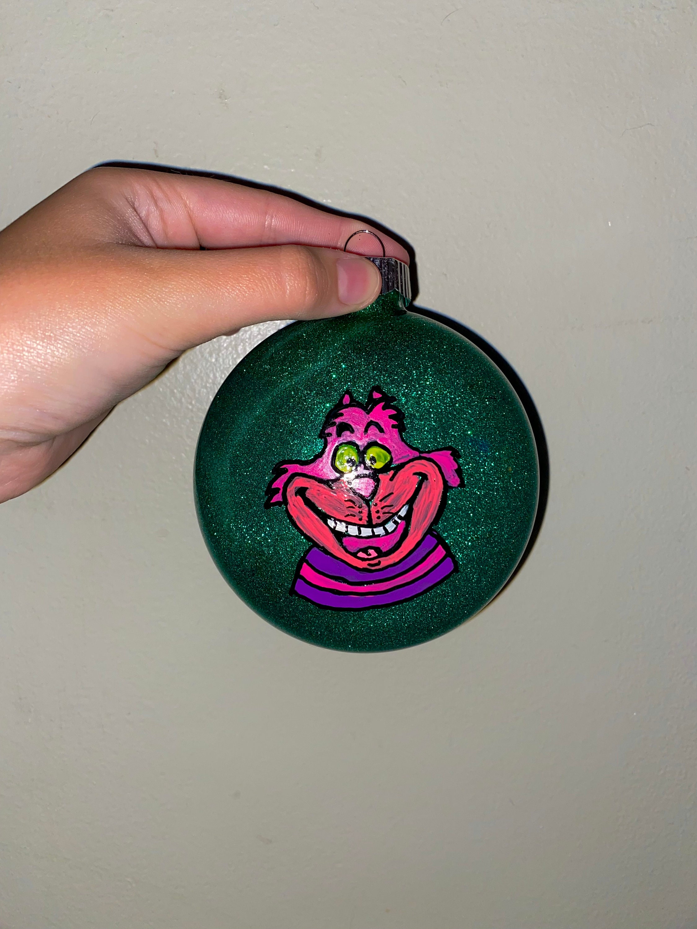 Alice in Wonderland Hand Painted Ornaments - Etsy