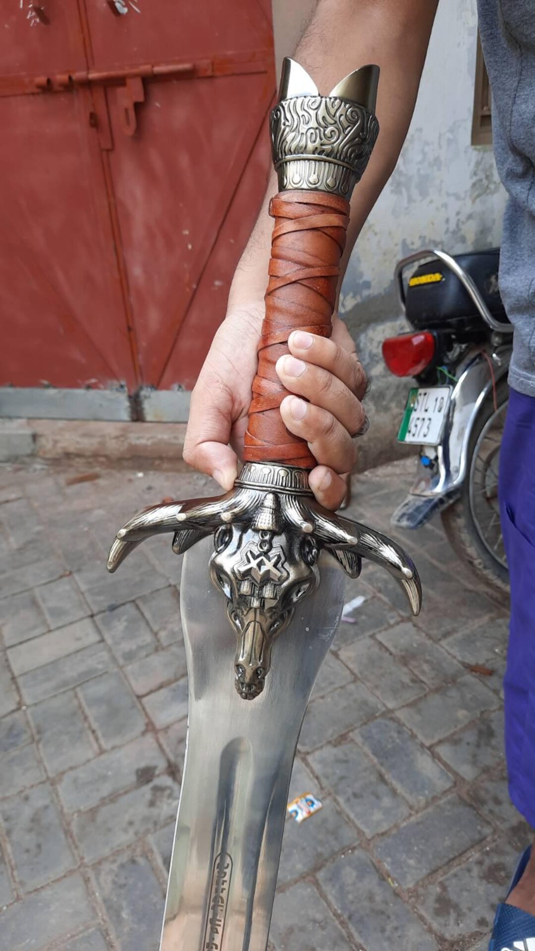 Conan Father's Sword 38 Inches Conan the Barbarian Hand Forged Replica ...