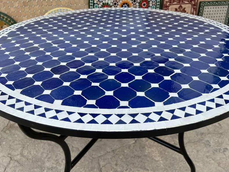 Mosaic Table :beautiful Outdoor Dining Table the Best Moroccan - Etsy
