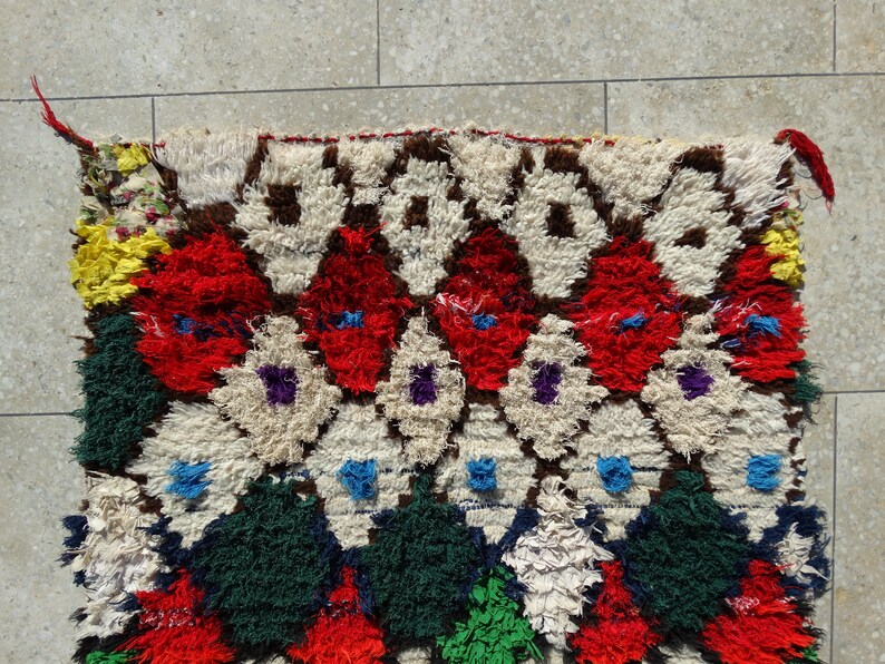 SMALL MOROCCAN Style RUG Vintage Rug Pink Moroccan Rug Berber | Etsy