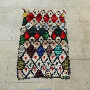 SMALL MOROCCAN Style RUG Vintage Rug Pink Moroccan Rug Berber | Etsy