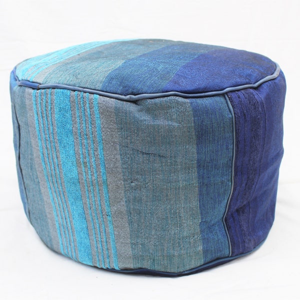 Turquoise Pouf - Etsy