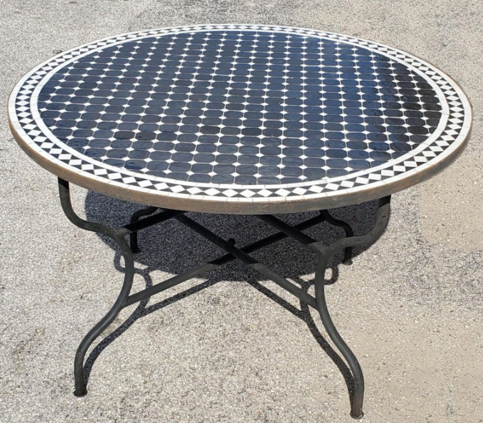 Mosaic Table :beautiful Outdoor Dining Table the Best Moroccan - Etsy