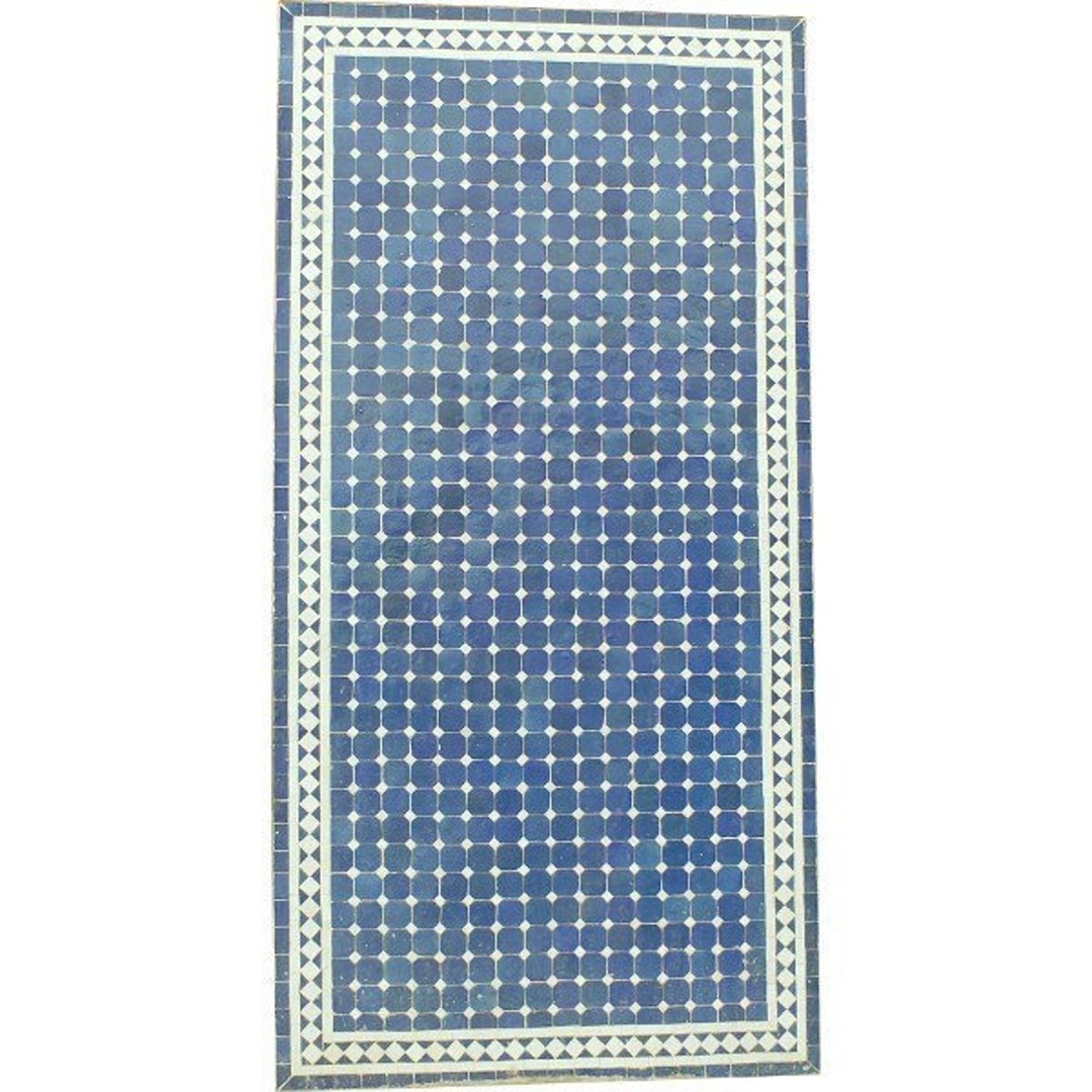 Handmade Moroccan Mosaic Dining Table-elevate Your Outdoor Dining ...