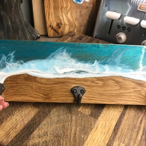 Resin Beach/ocean Wave Key Rack - Etsy UK
