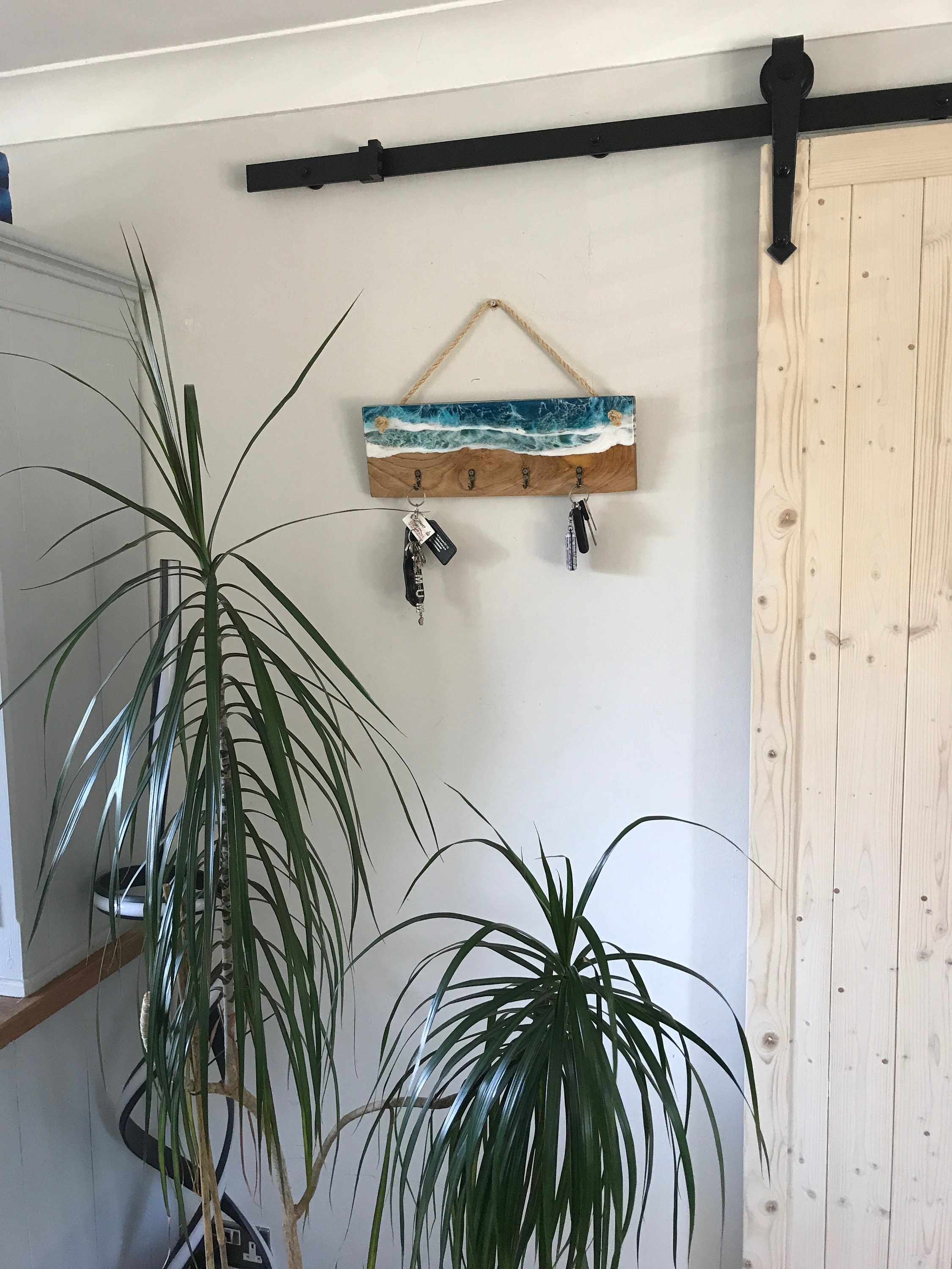 Resin Beach/ocean Wave Key Rack - Etsy UK