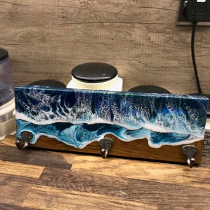 Resin Beach/ocean Wave Key Rack - Etsy UK