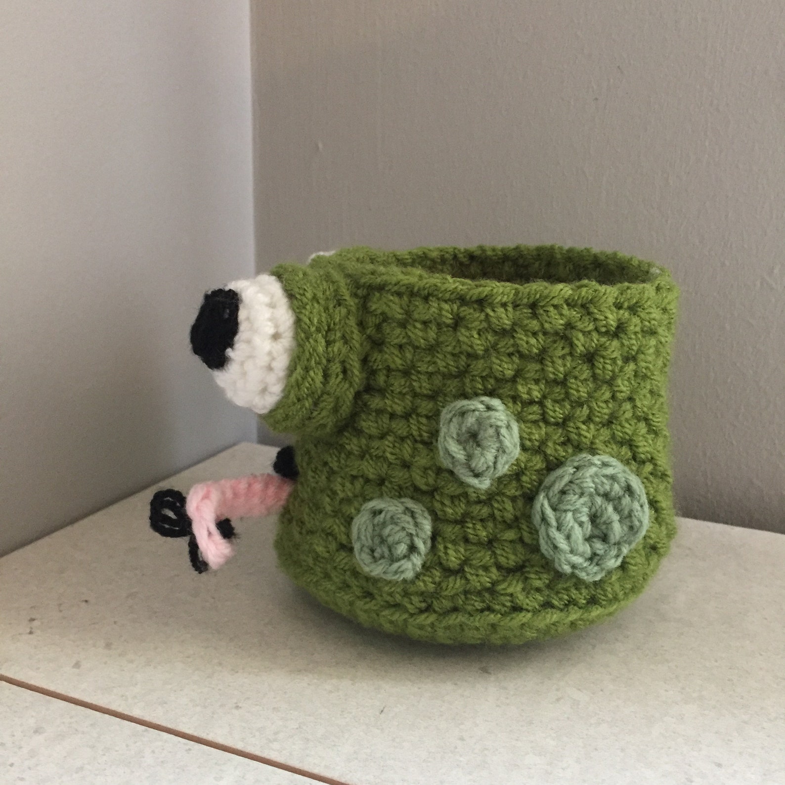 Crochet Frog Storage Basket Pattern 3 Basket Sizes - Etsy