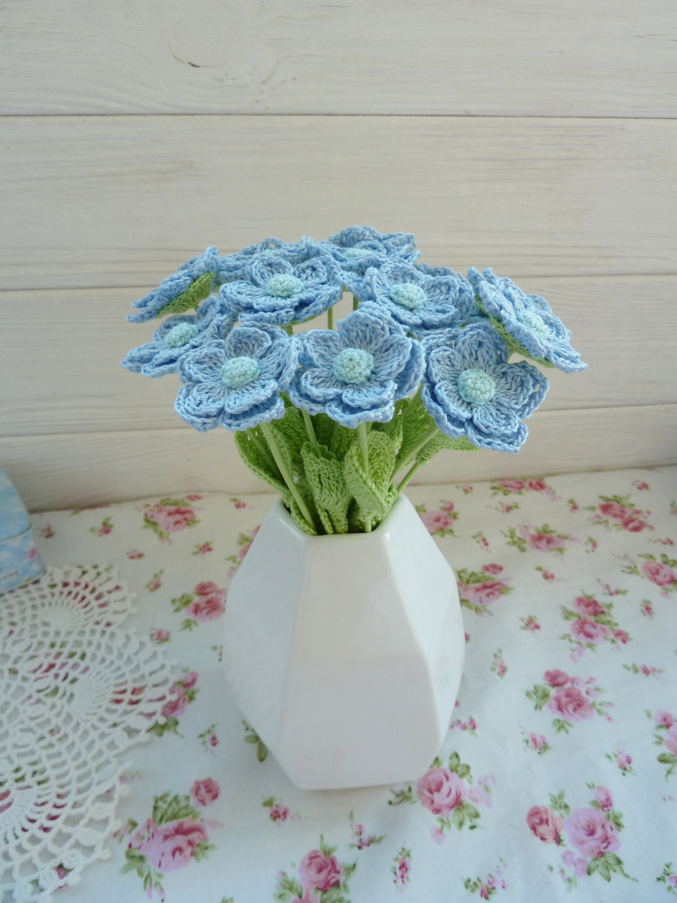 Crochet Flower PATTERN. Crochet Wedding Bouquet. Crochet for - Etsy