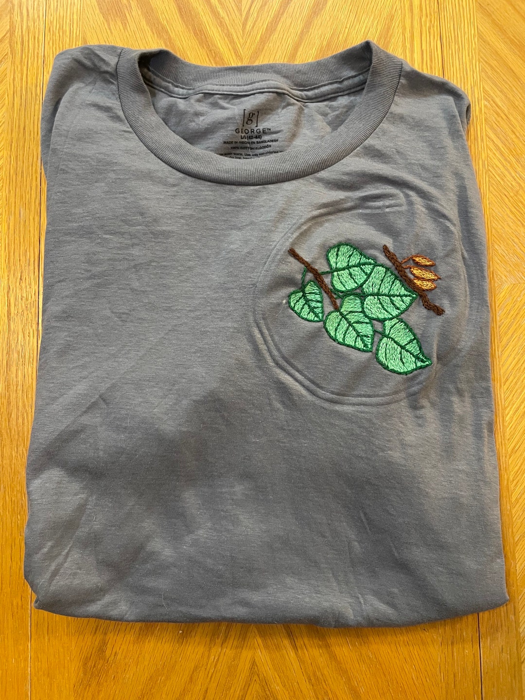 Hand Embroidered Redbud T-shirt OR Personalized With Your Favorite Tree ...