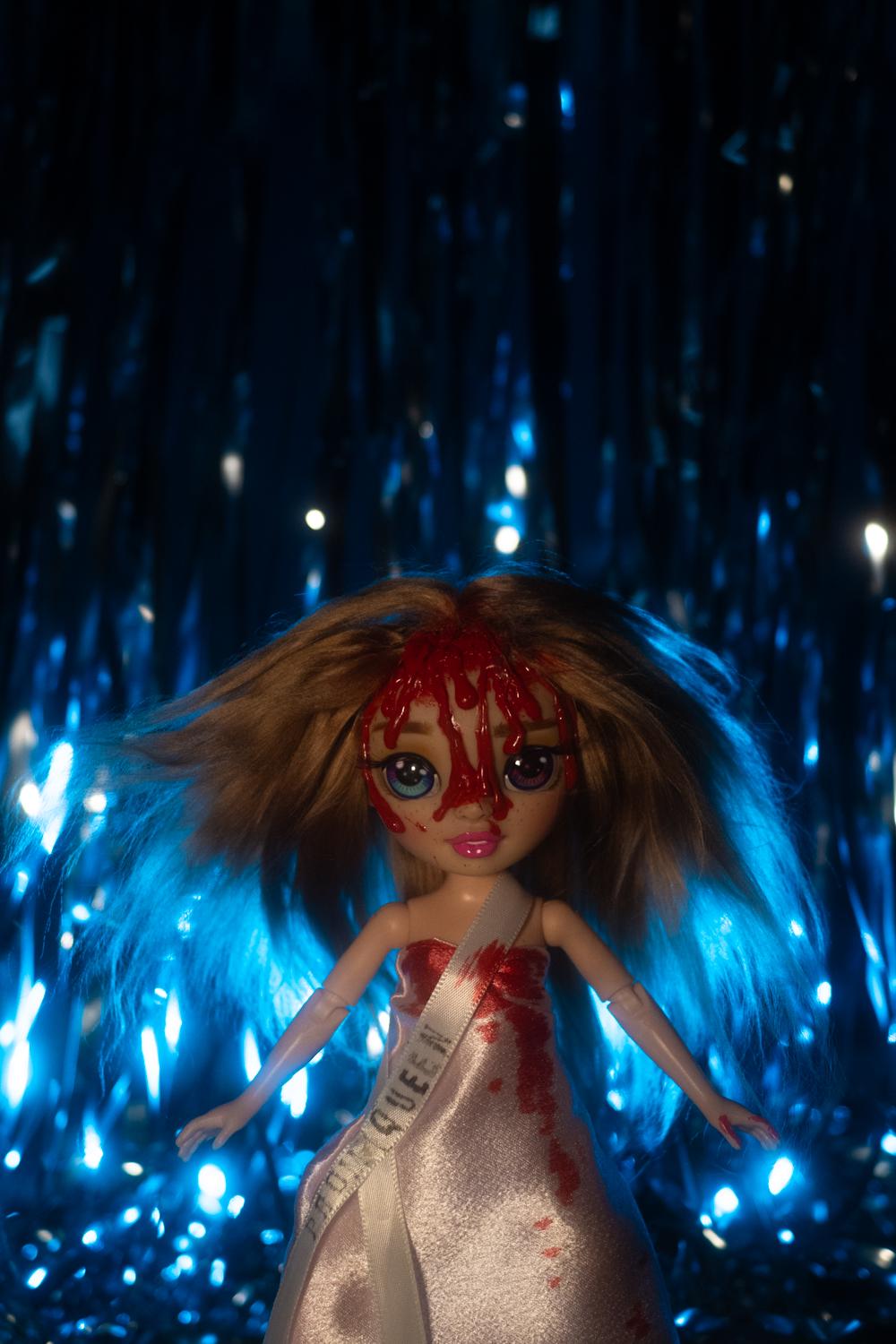 Carrie White-inspired Horror Rainbow High *junior* OOAK Doll Repaint - Etsy