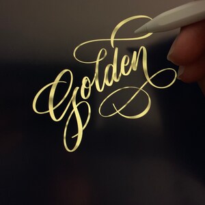 Goldie Procreate Brush , Metallic Procreate Brush, Procreate Brush ...
