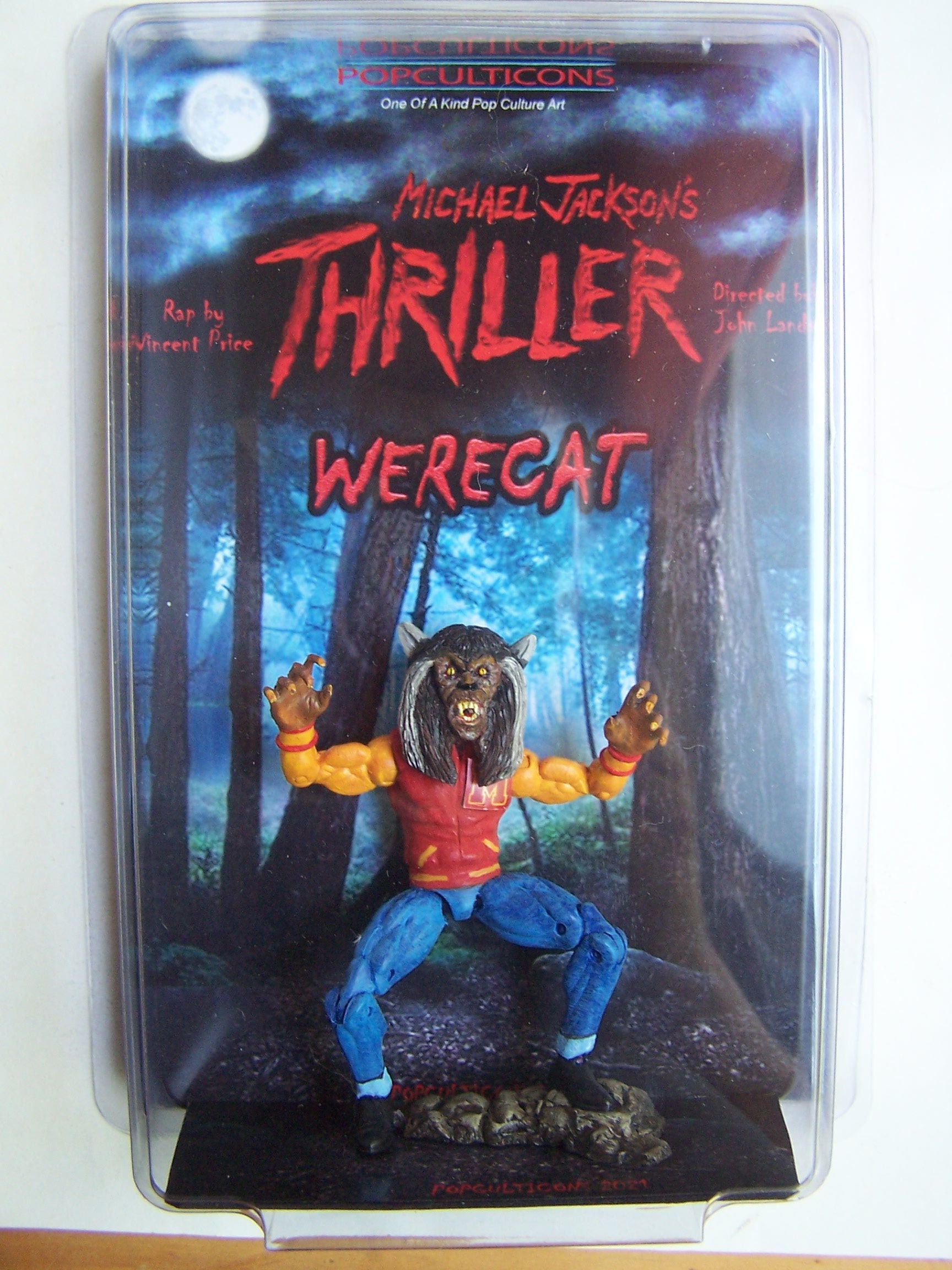 Michael Jackson Thriller Werewolf Toy